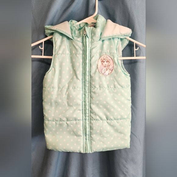 Disney | Jackets & Coats | Disney Frozen Elsa Toddler Vest 4t | Poshmark
